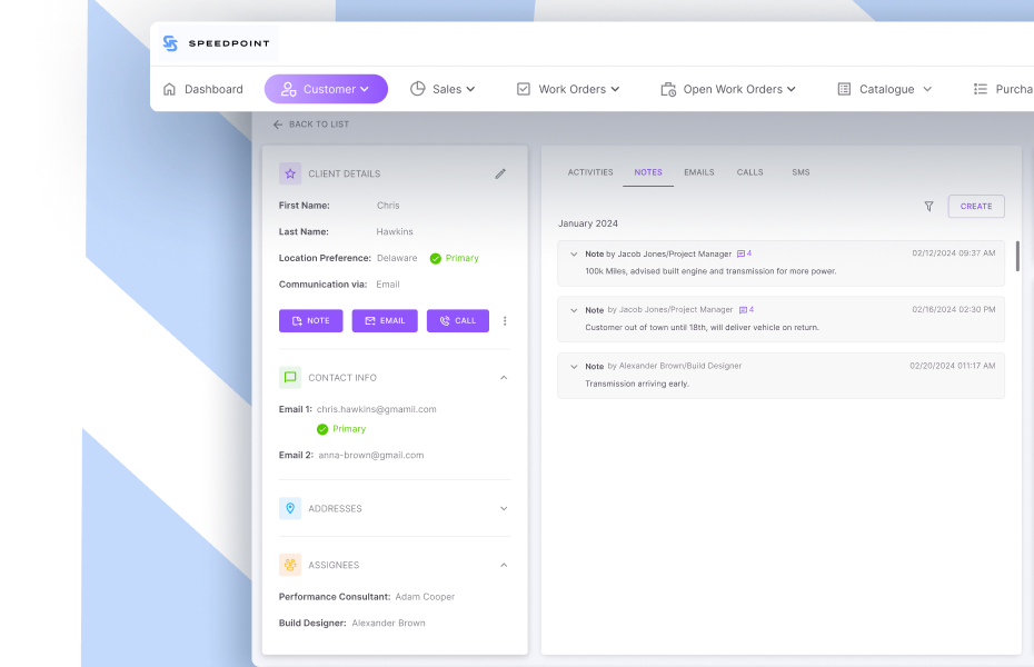 Speedpoint | Auto Performance Shop Management Software